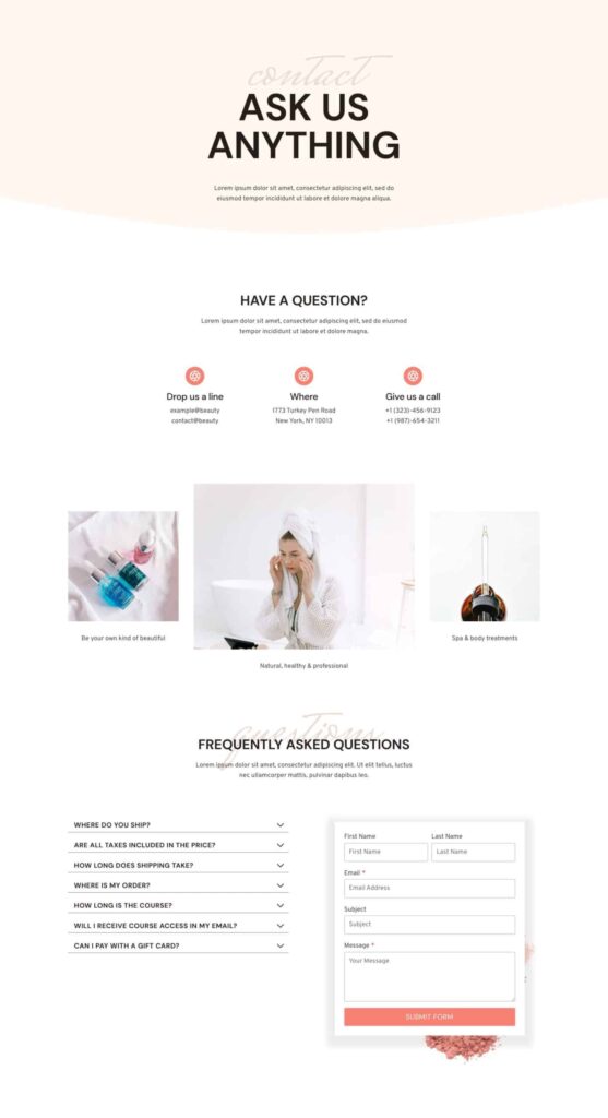 Contact - Beauty Lara